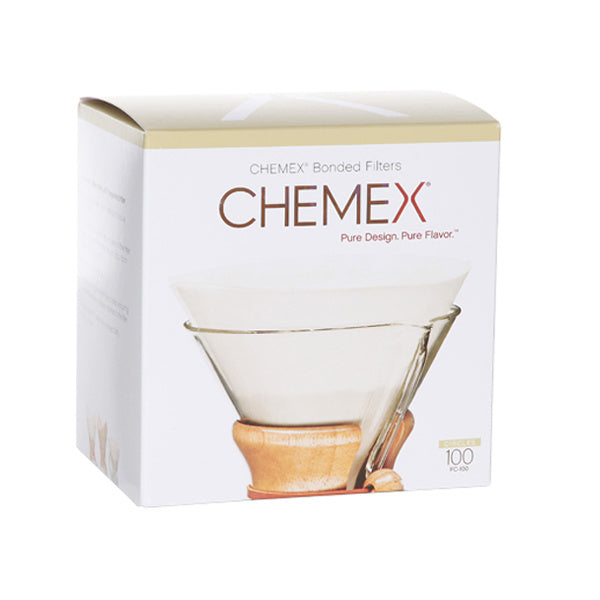 Chemex Filters 100 stuks FS100 | Koffiebranderij Fascino